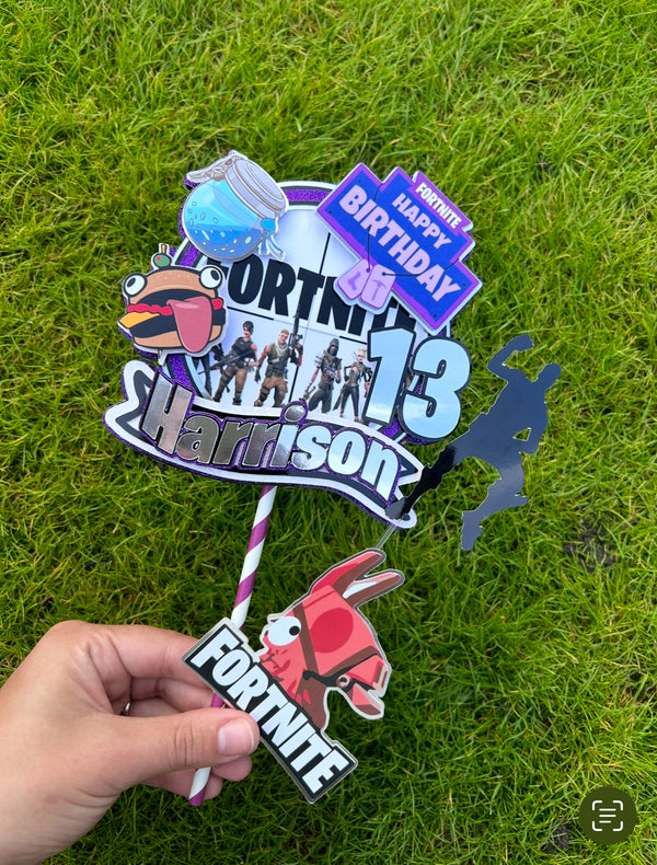 Fortnite Cake Topper – PureToppers