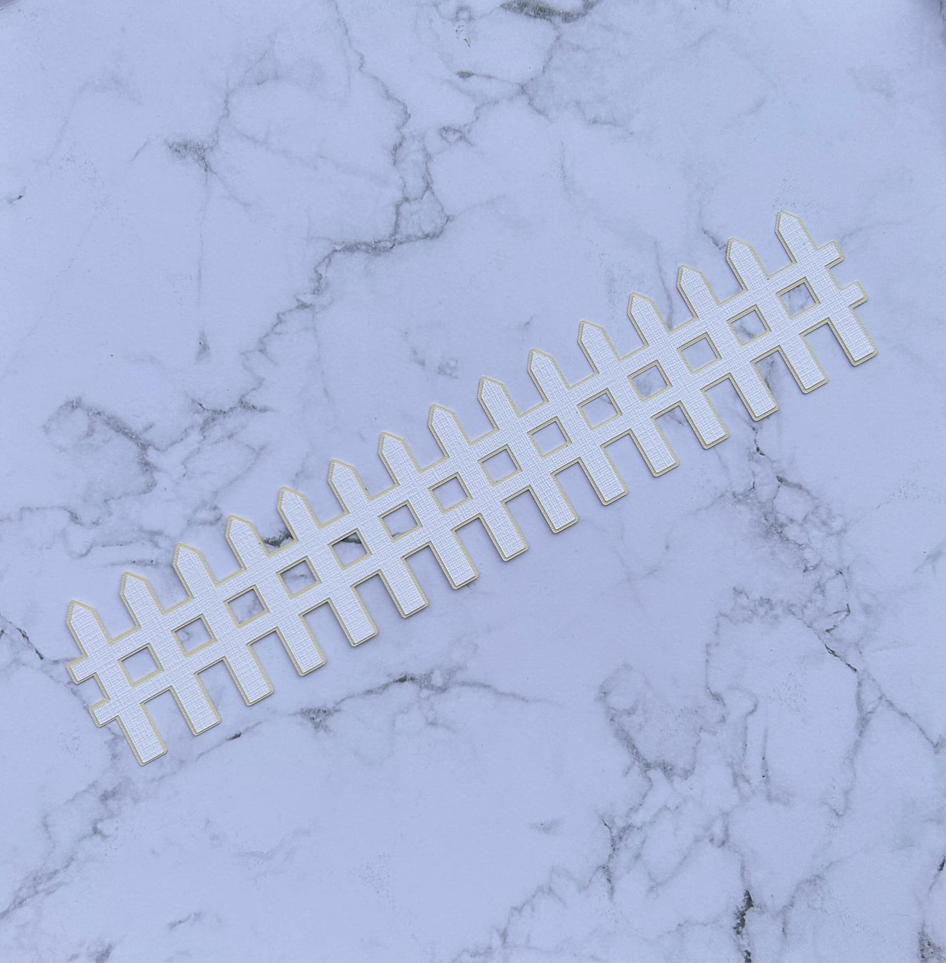 Fence, Picket Cake Charm – PureToppers