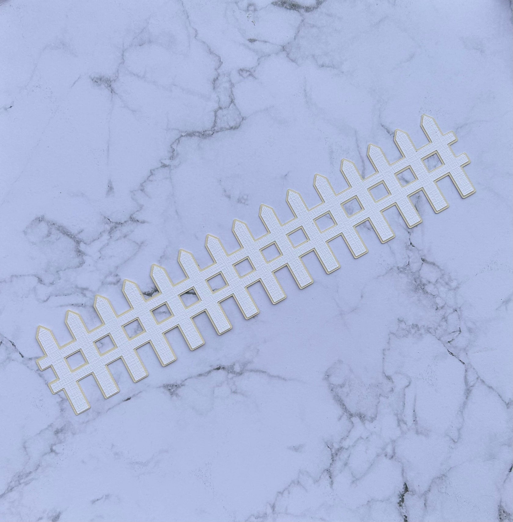 Fence, Picket Cake Charm – PureToppers