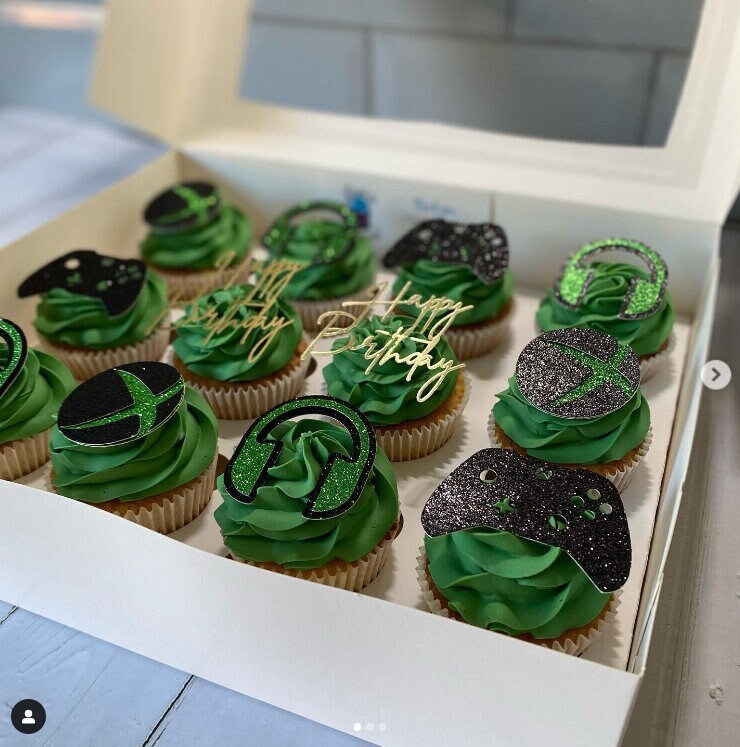 Gaming Cupcake Toppers – PureToppers